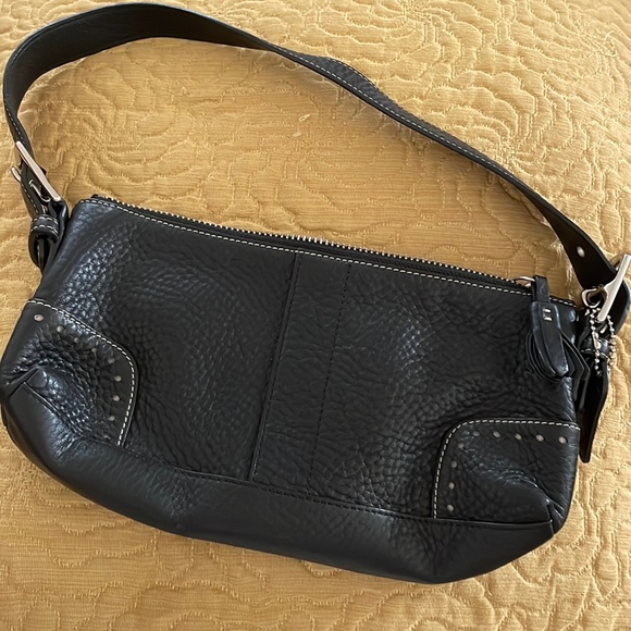 Coach | Bags | Coach Hamilton Vtg Y2k Small Shoulder Bag Purse Black ...